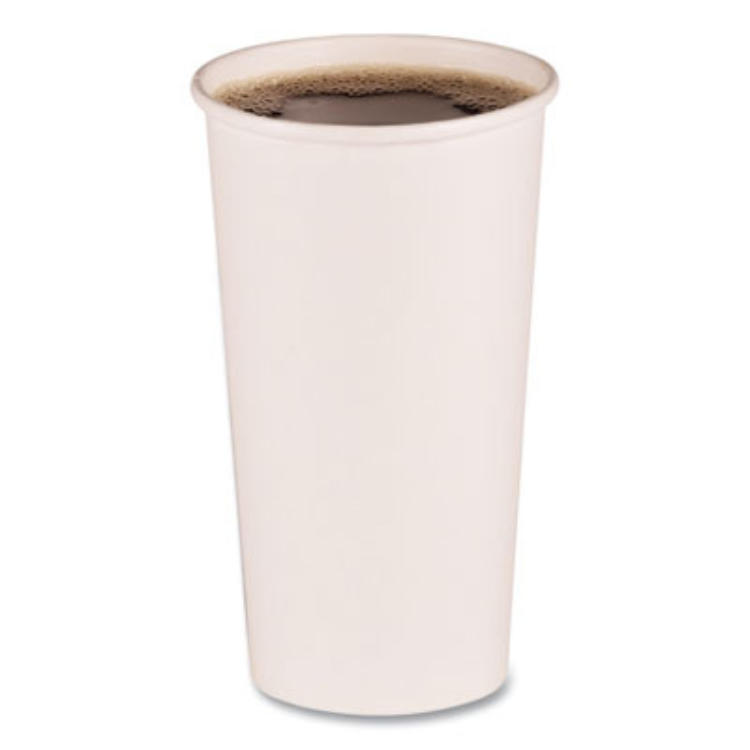20 oz White Hot Paper Cup 12/50 cs/ct – Evolvewhs